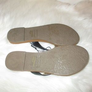 Report | Shoes | Report Sammy Sandals Black Flip Flops New | Poshmark